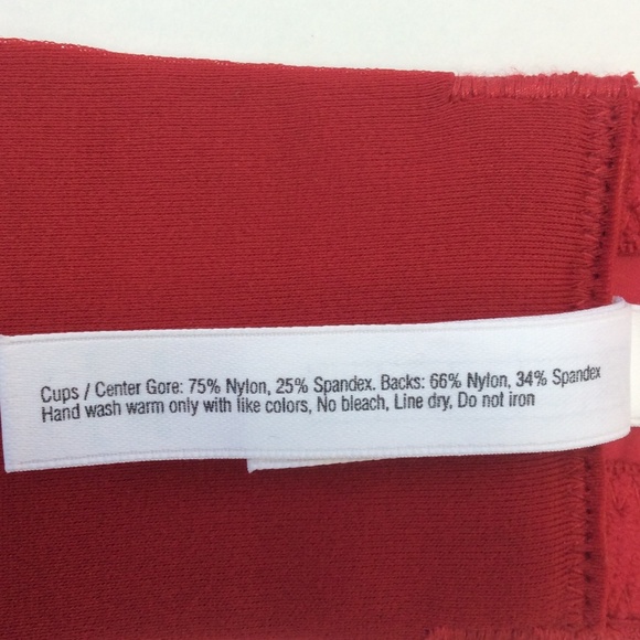 Le Mystere | Intimates & Sleepwear | Le Mystere Red Infinite Tshirt Bra ...